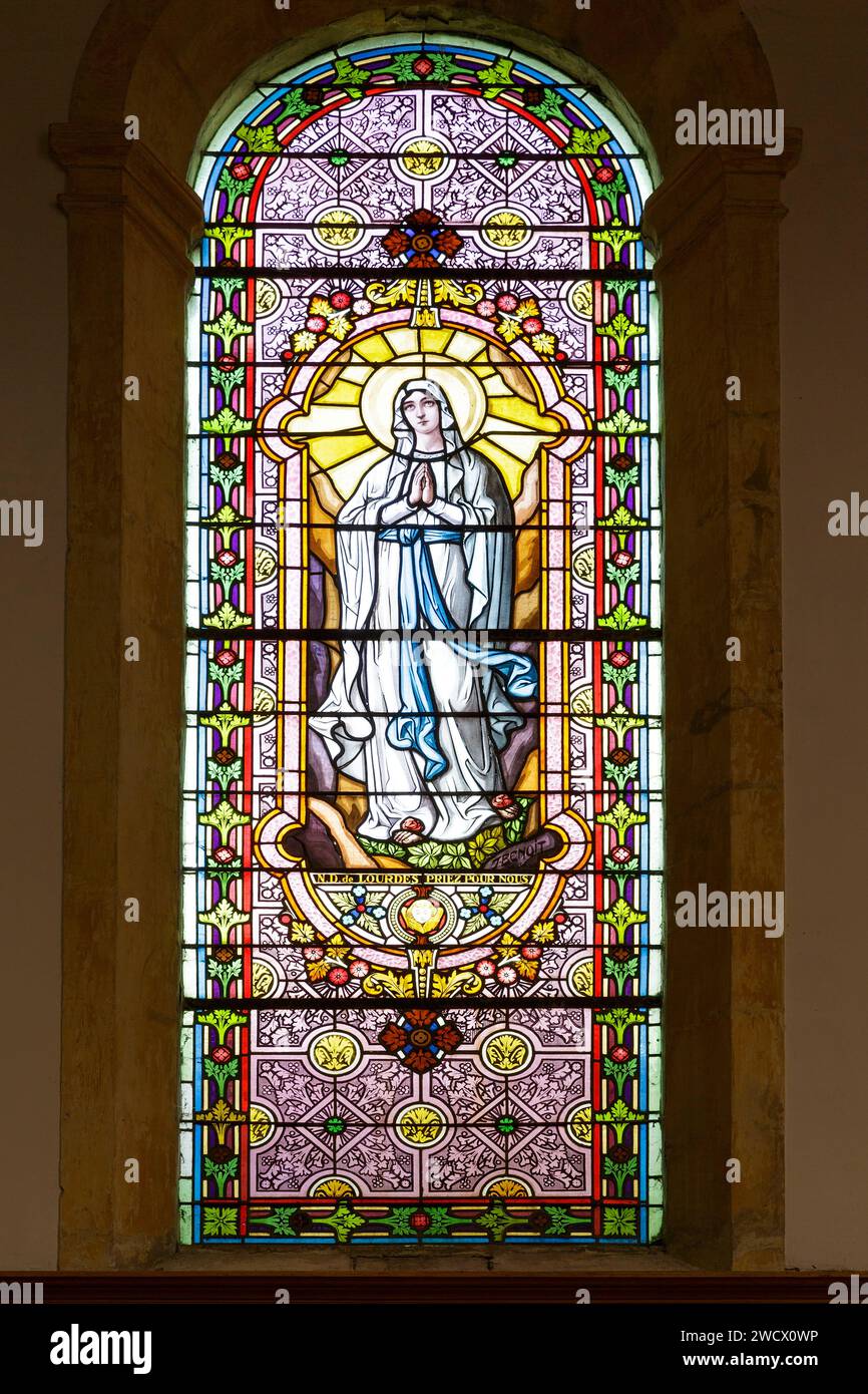 France, Meurthe et Moselle, Tantonville, St Remy church rebuilt in 1760 ...