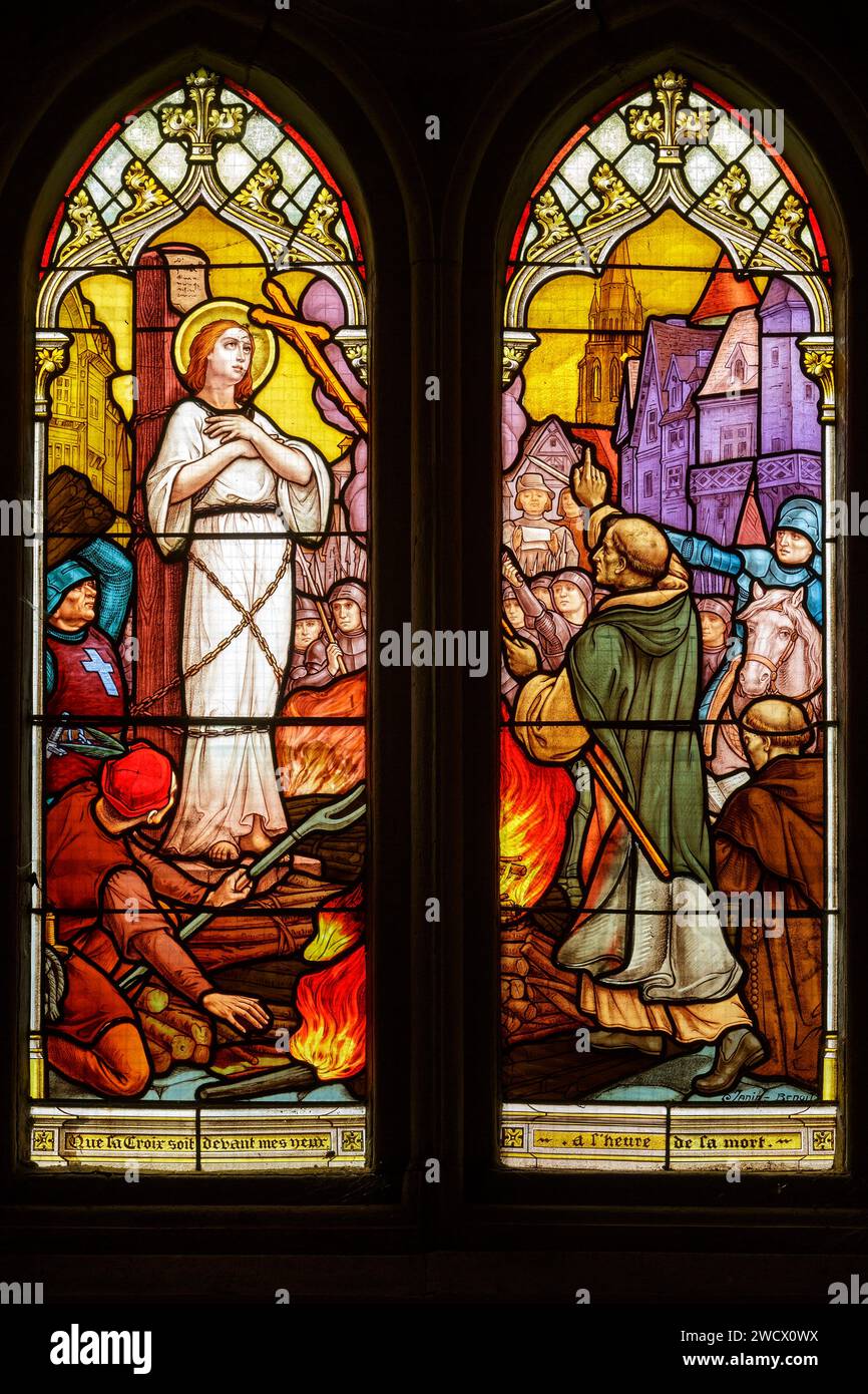 France, meurthe et Moselle, Tantonville, St Remy church rebuilt in 1760 ...