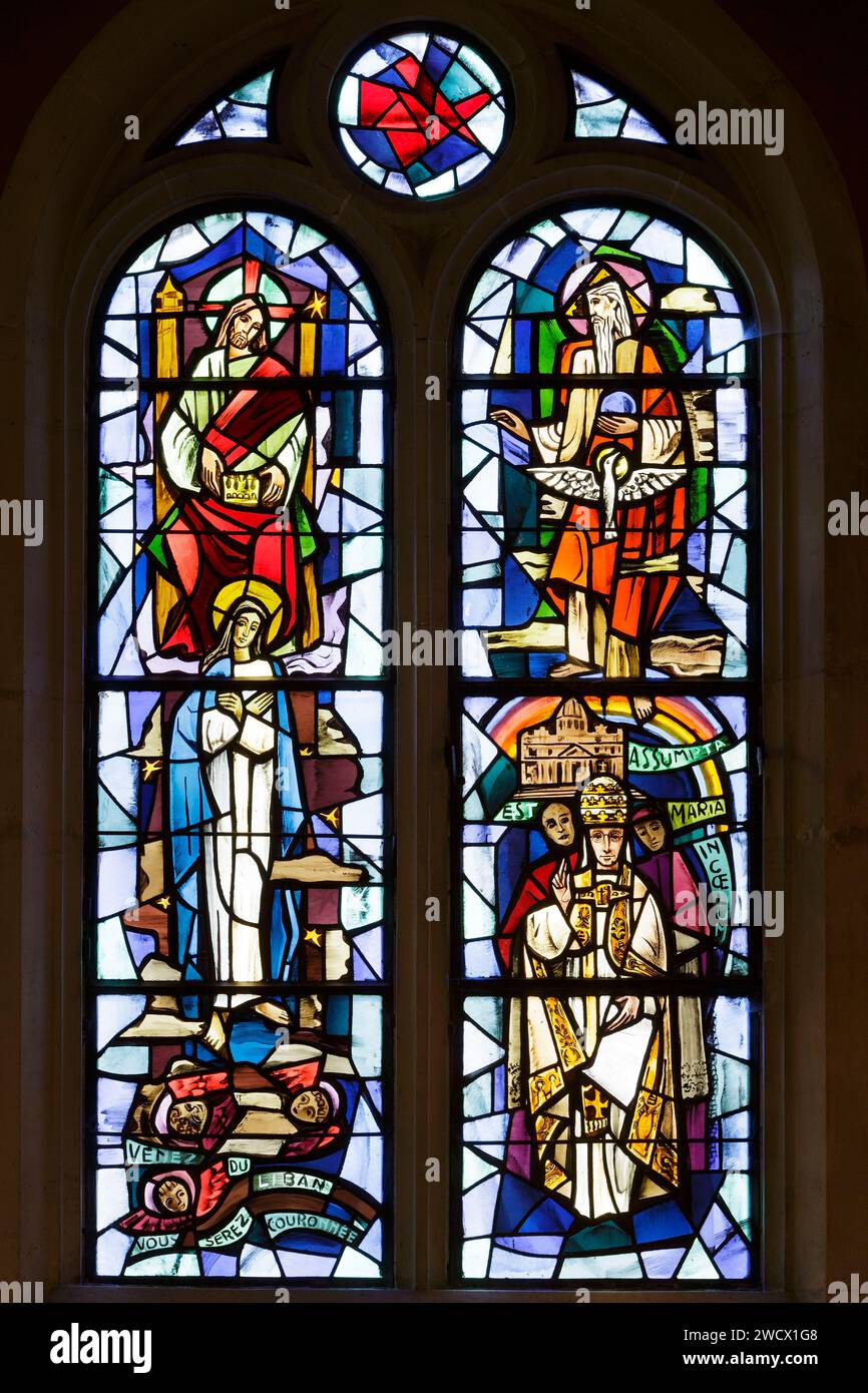 France, Meurthe et Moselle, Bouxieres aux dames, St Martin church ...