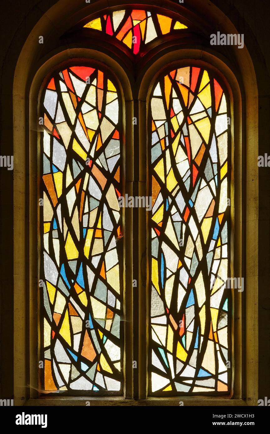 France, Meurthe et Moselle, Bouxieres aux dames, St Martin church ...