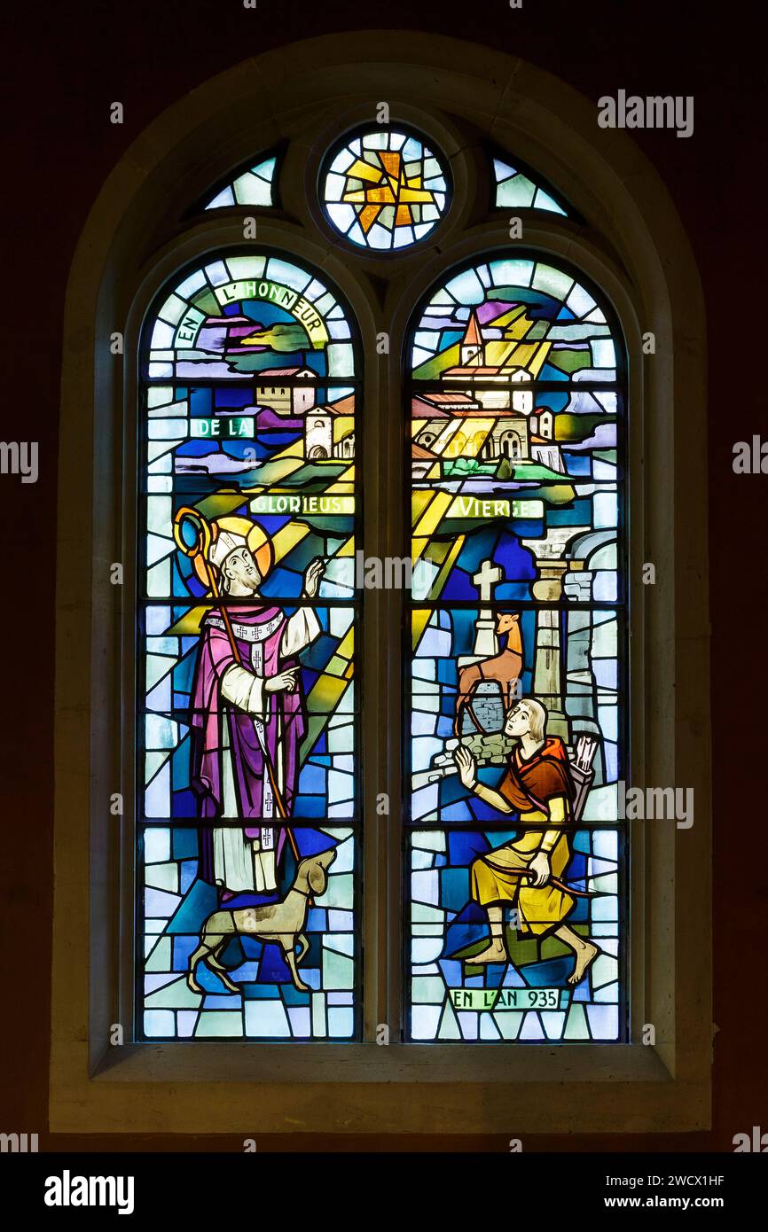 France, Meurthe et Moselle, Bouxieres aux dames, St Martin church ...