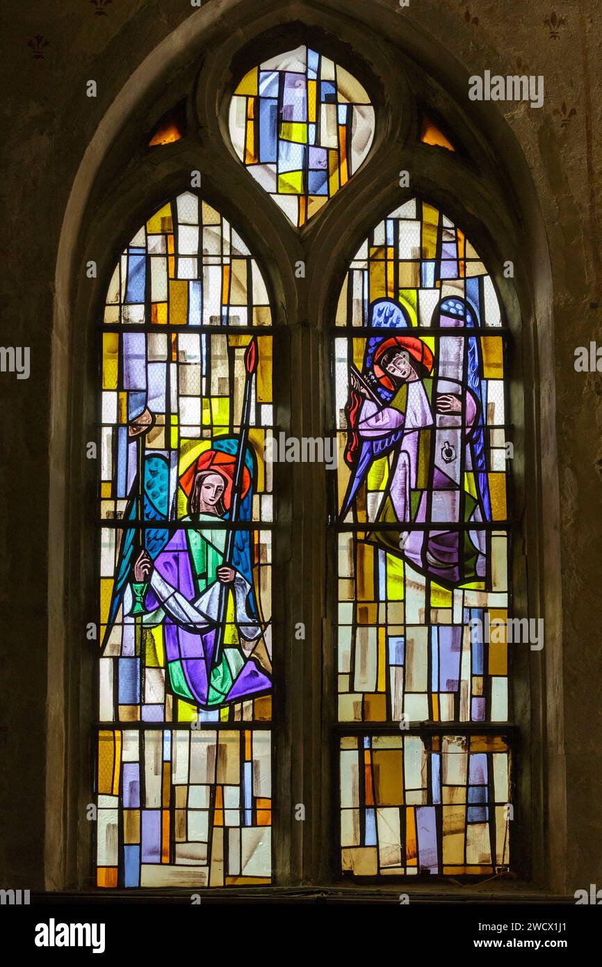 France, Meurthe et Moselle, Bouxieres aux dames, St Martin church ...