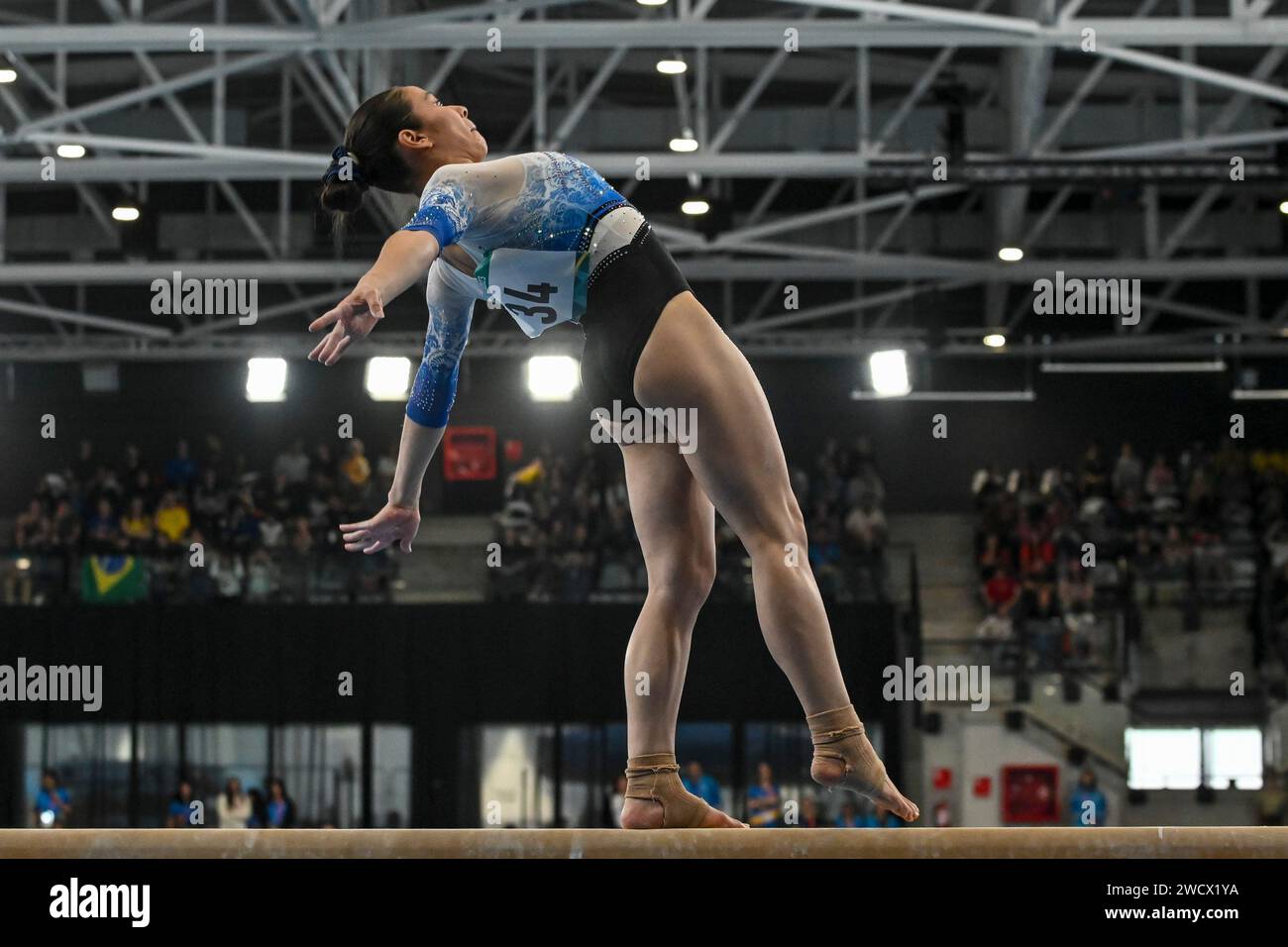 Santiago, Chile, October 23, 2023, Alexa Grande (ESA) during Gymnastics ...
