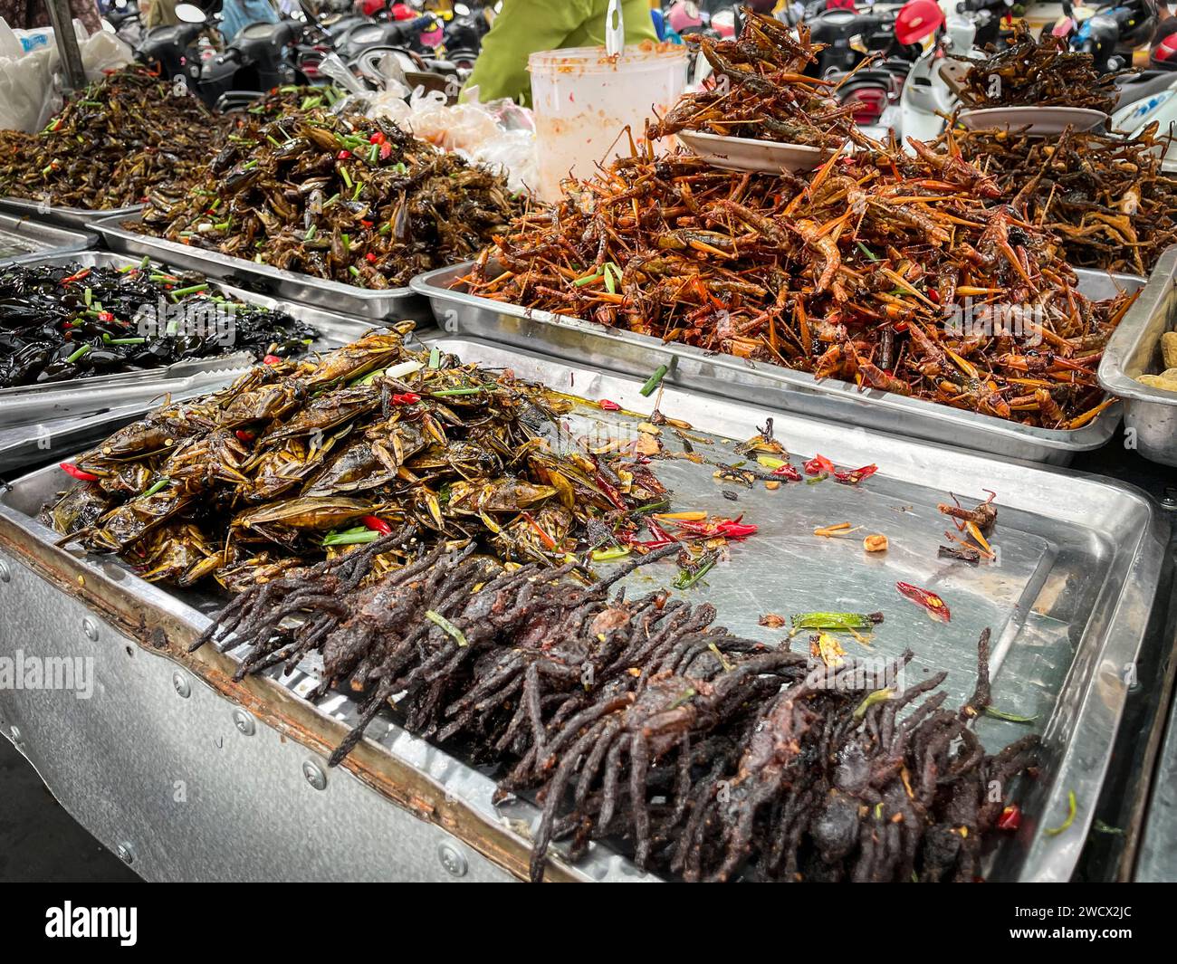 Cambodia, Phnom Penh, street food Stock Photo - Alamy
