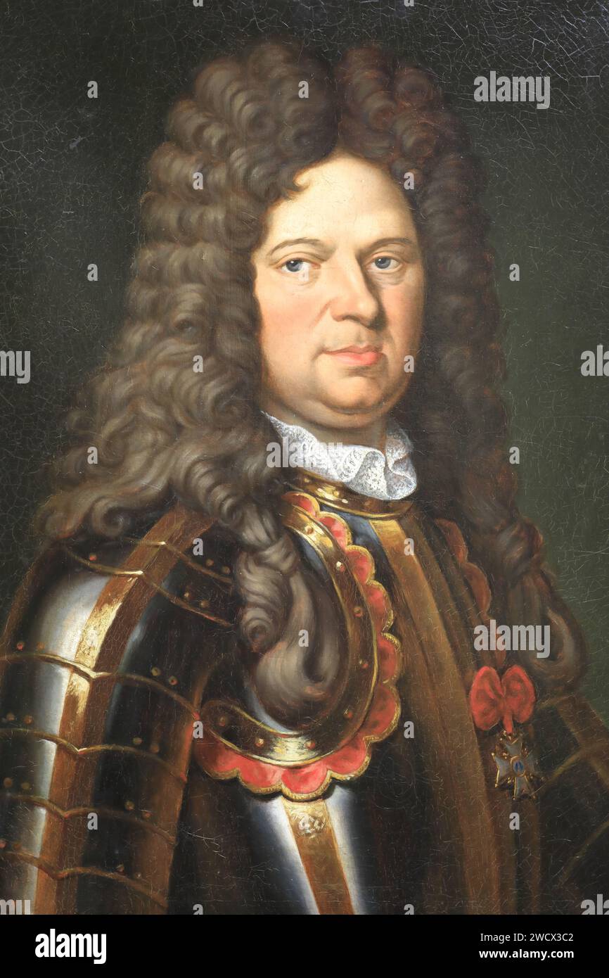 France, Nord, Dunkirk, Maritime and Port Museum, portrait of the ...