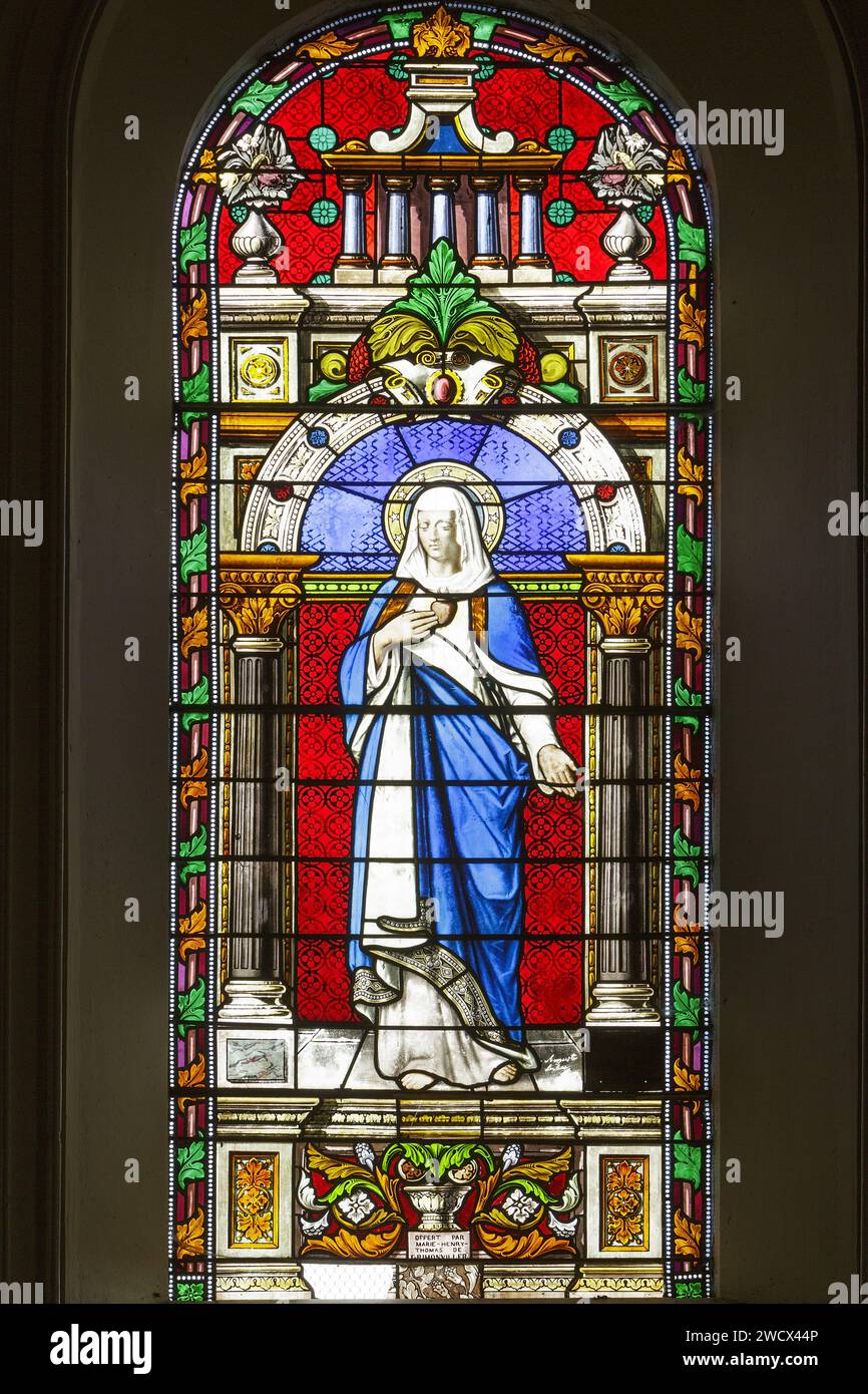 France, Meurthe et Moselle, Xirocourt, church of the Nativity of the ...