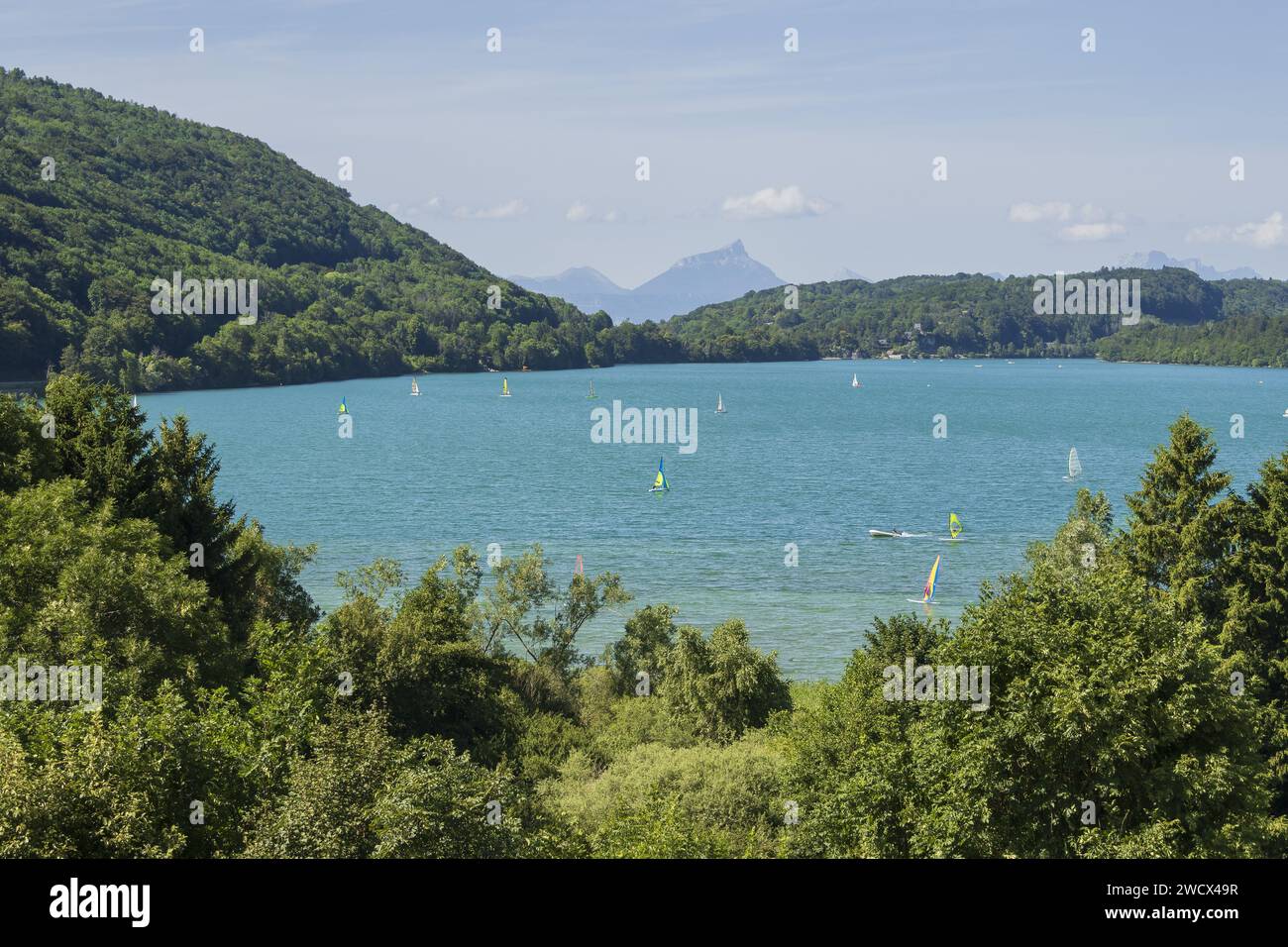 France, Isere, La Matheysine region (or plateau matheysin), Laffrey ...