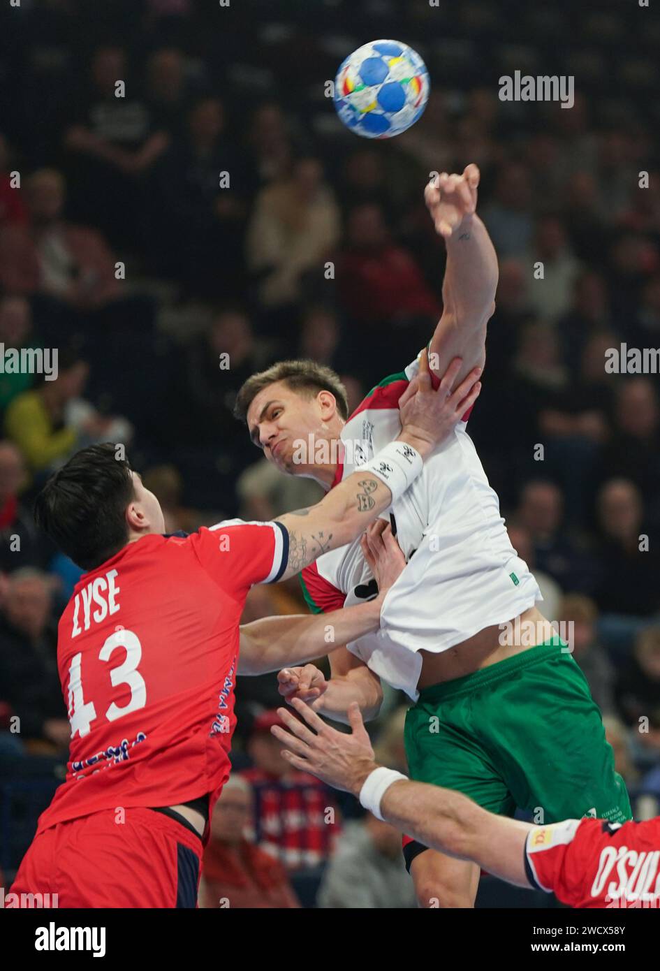 Hamburg, Germany. 17th Jan, 2024. Handball: European Championship ...