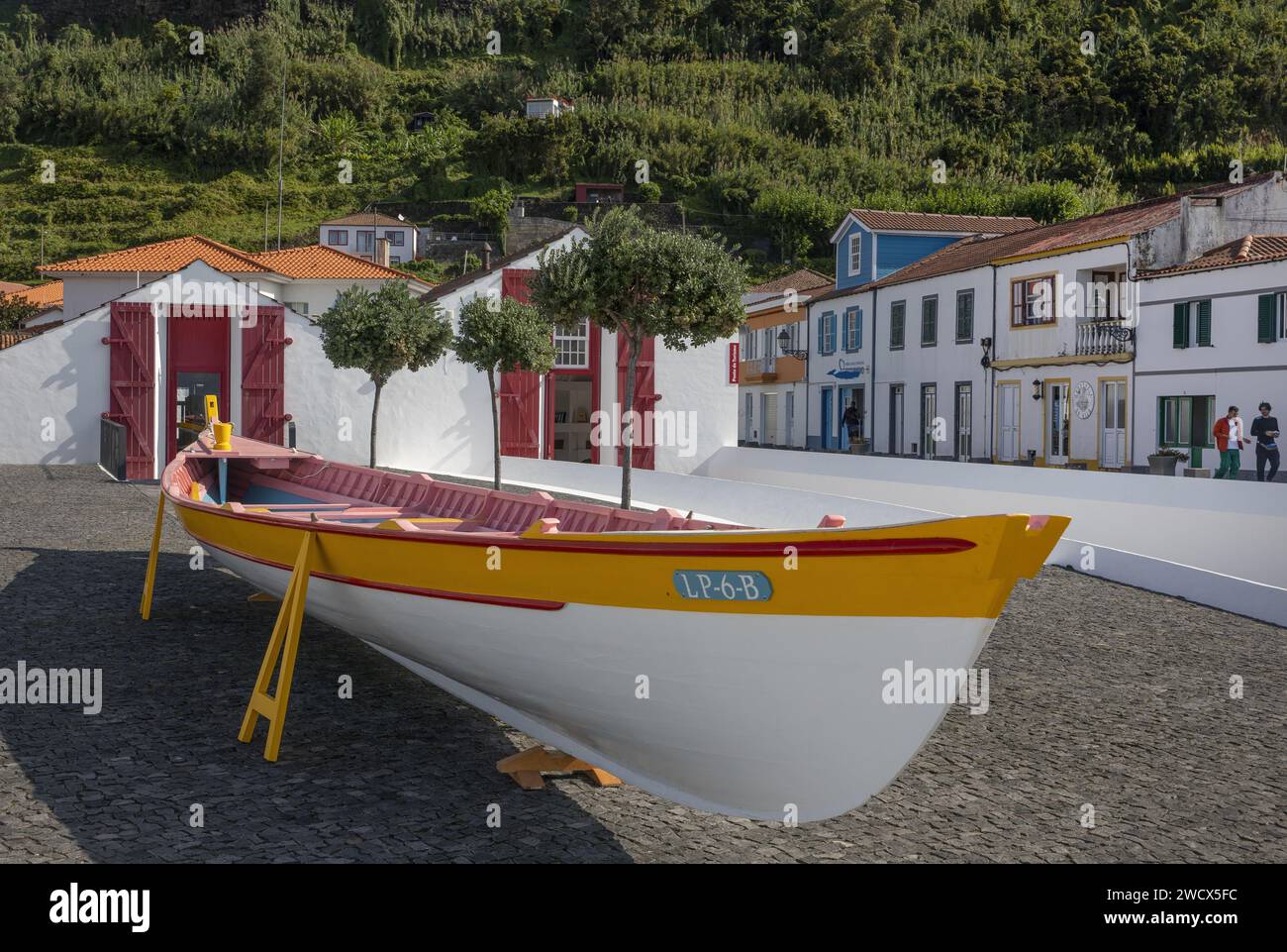 Portugal, Azores archipelago, Pico island, Lajes de Pico, old whaling ...