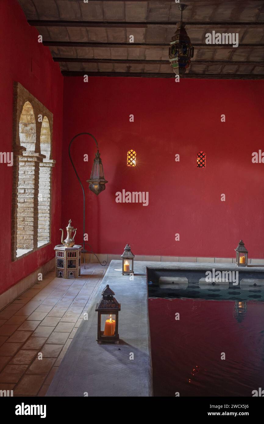 Spain, Andalusia, Moron de la Frontera, hacienda las Alcabalas ...