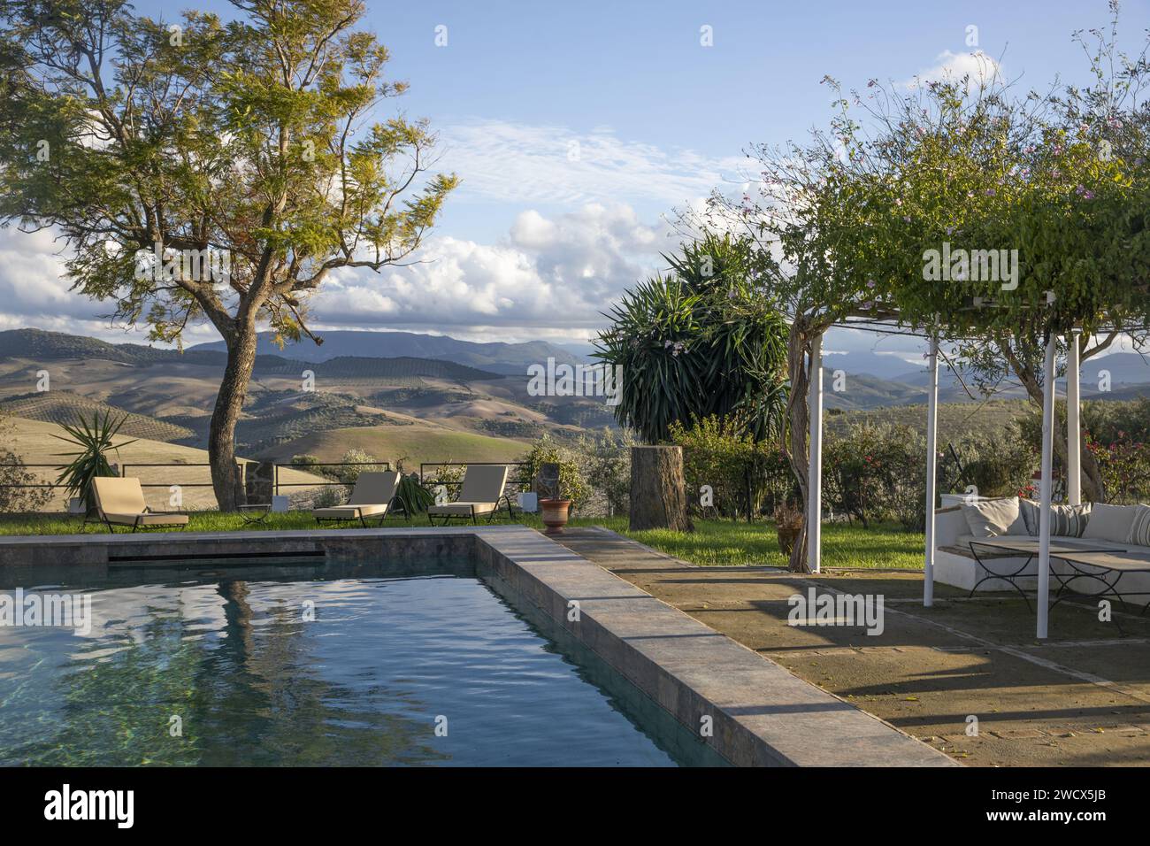 Spain, Andalusia, Moron de la Frontera, hacienda las Alcabalas ...