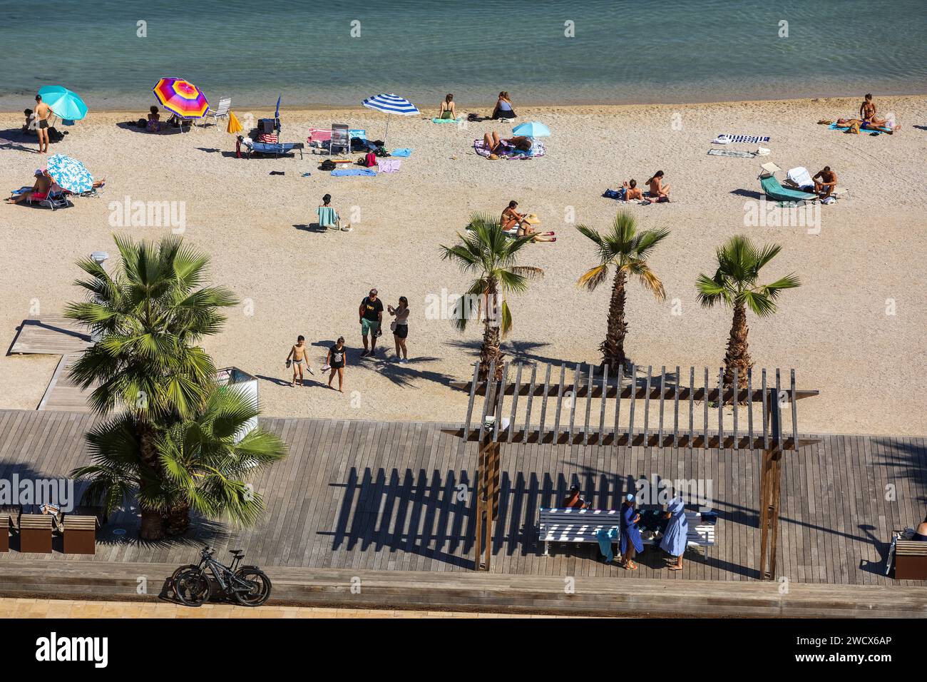 Sablettes beach france hi-res stock photography and images - Alamy