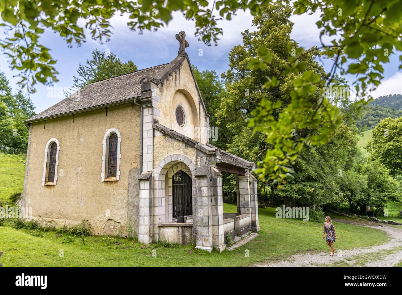 France, Pyrenees Atlantiques, Béarn, Ossau valley, Benou plateau ...