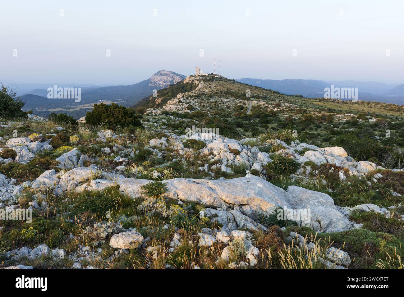 France, Bouches du Rhone, Plan d'Aups, Var, Signes, Sainte Baume ...