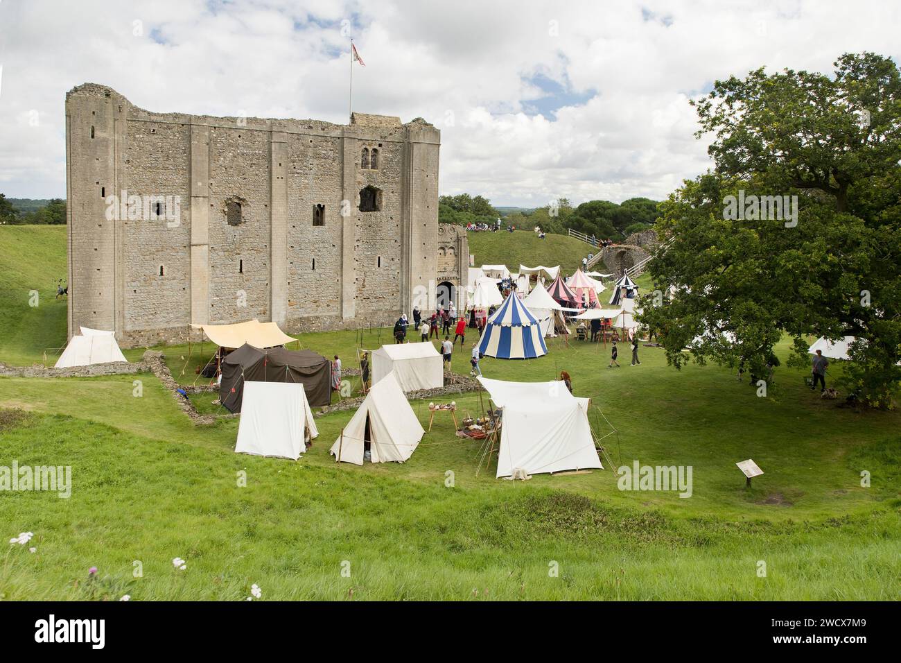28th May 2024. Castle Rising, Norfolk, England. Soldiers Through The ...