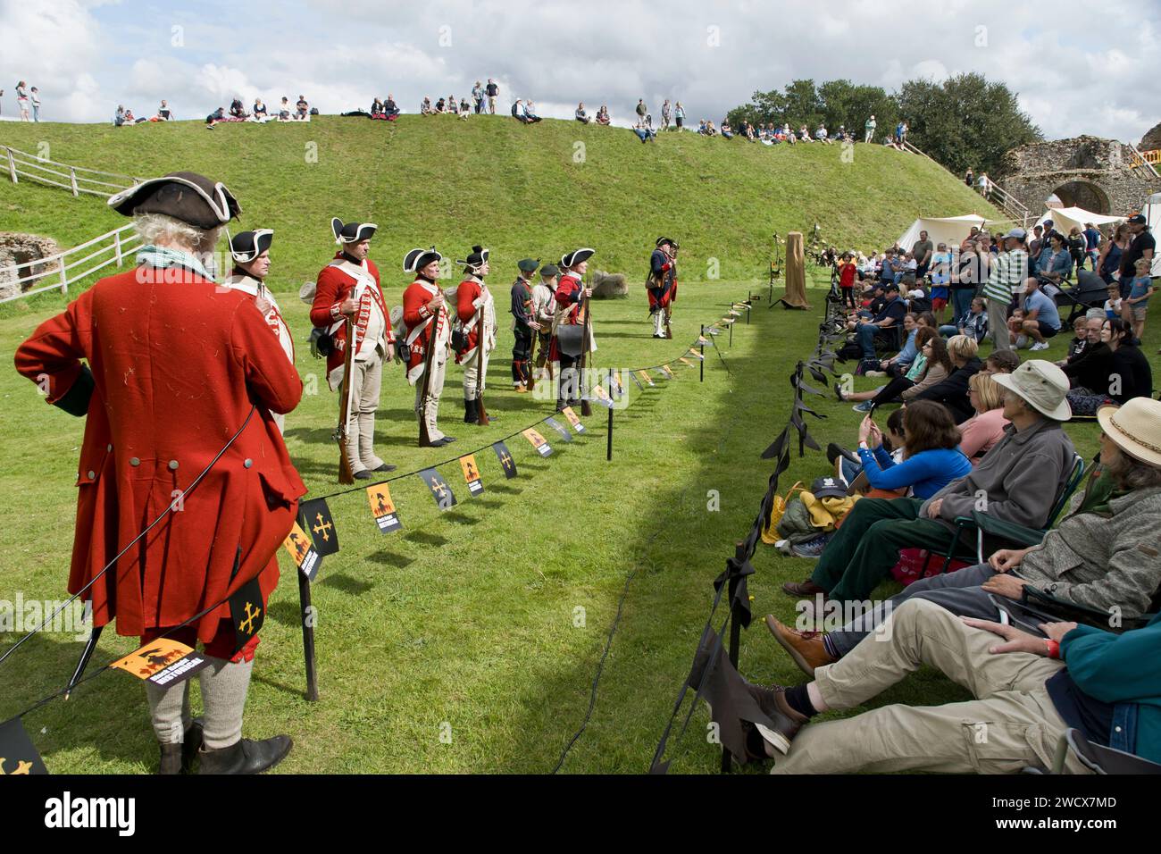 28th May 2024. Castle Rising, Norfolk, England. Soldiers Through The ...