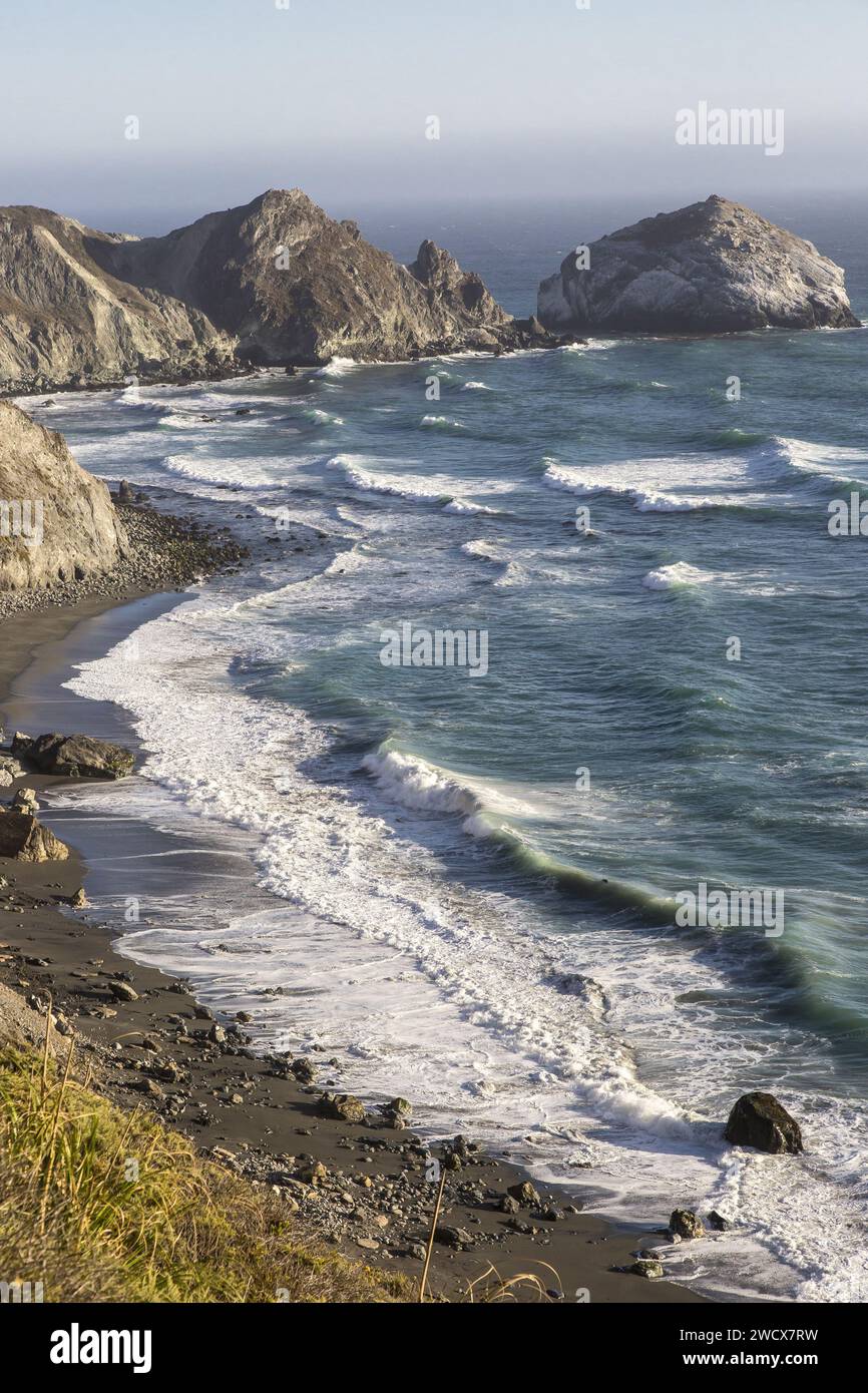 United States, California, Pacific Coast Highway, Big Sur, on route ...