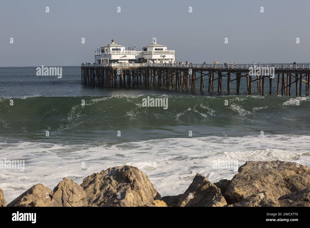 United States, California, Malibu, the beach Stock Photo - Alamy