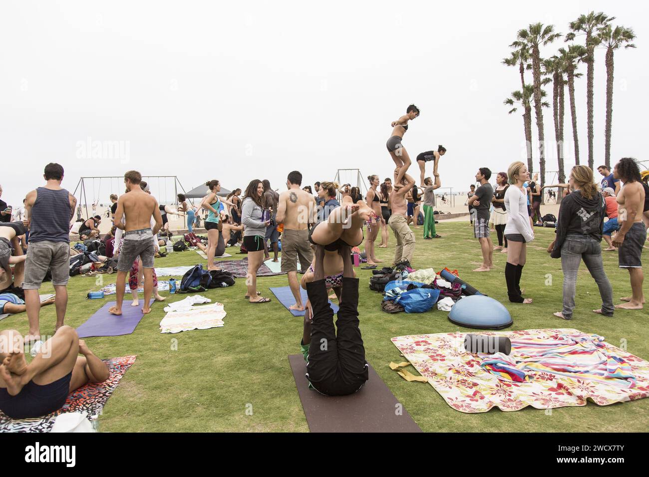 Muscle beach santa monica hi-res stock photography and images - Alamy