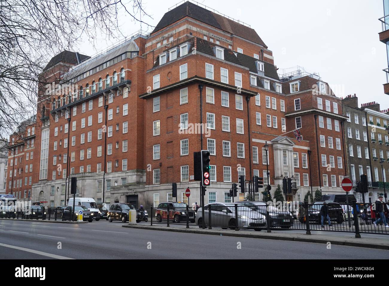 The London Clinic, in central London, where the Princess of Wales is ...