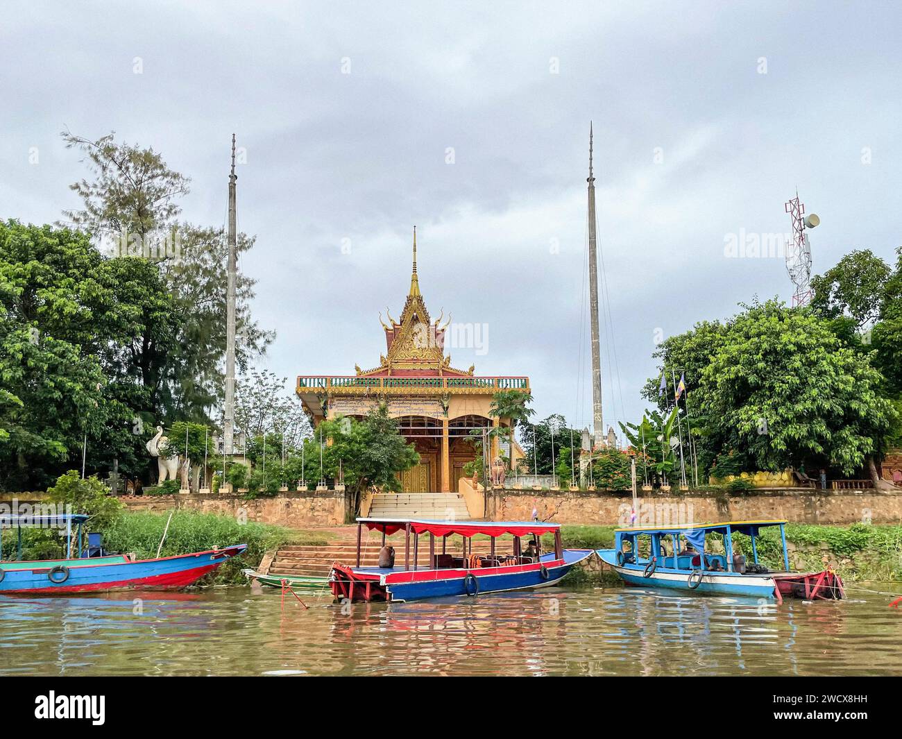Cambodia, Kampong Phluk, landscape Stock Photo - Alamy