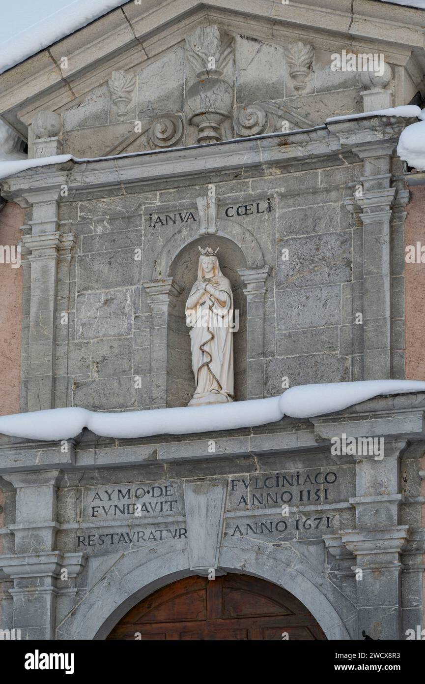 France, Haute Savoie, Aravis massif, Le Reposoir, The Chartreuse du ...