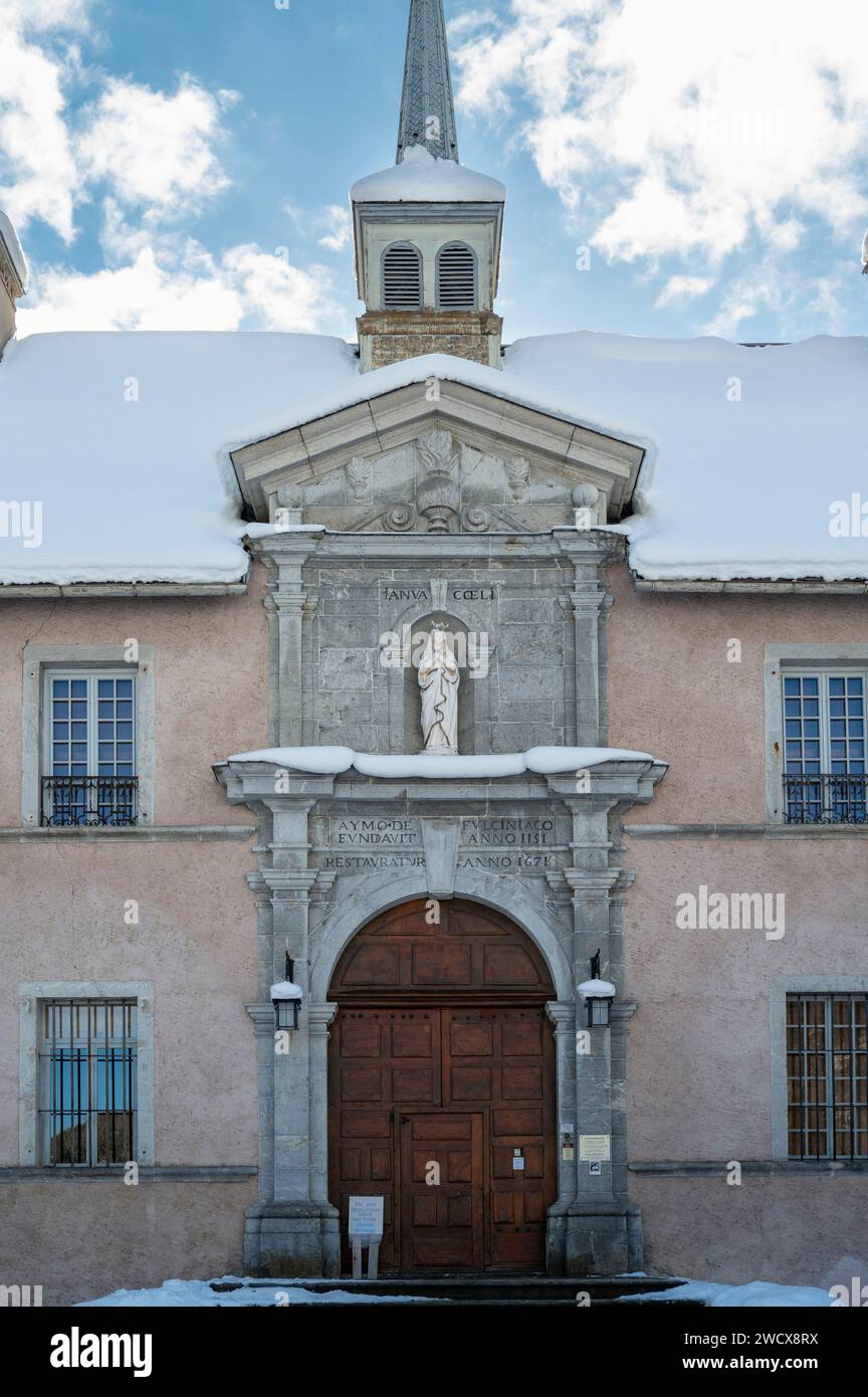 France, Haute Savoie, Aravis massif, Le Reposoir, The Chartreuse du ...