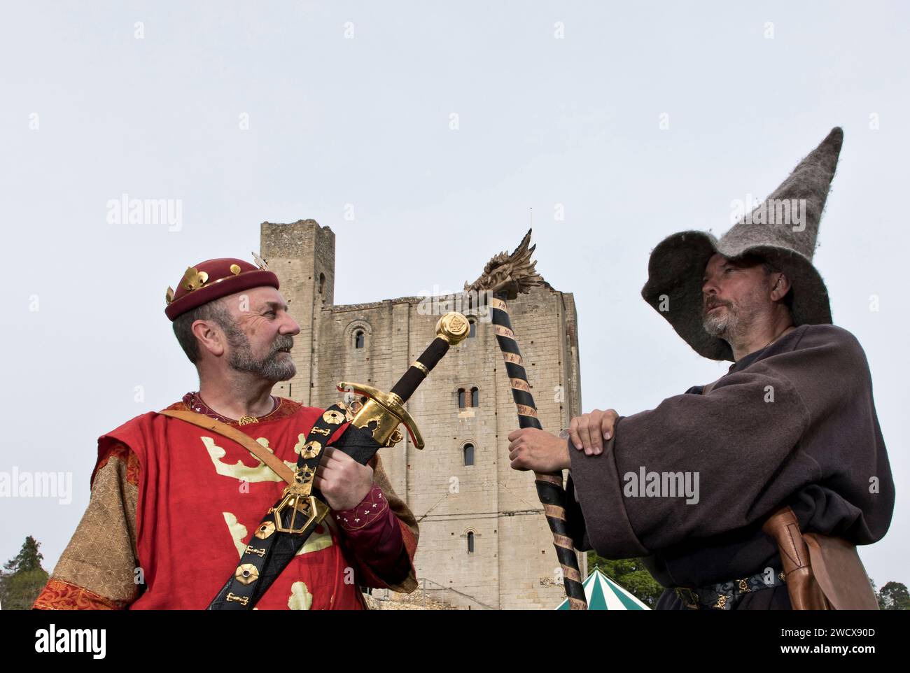 Merlin wizard hi-res stock photography and images - Alamy