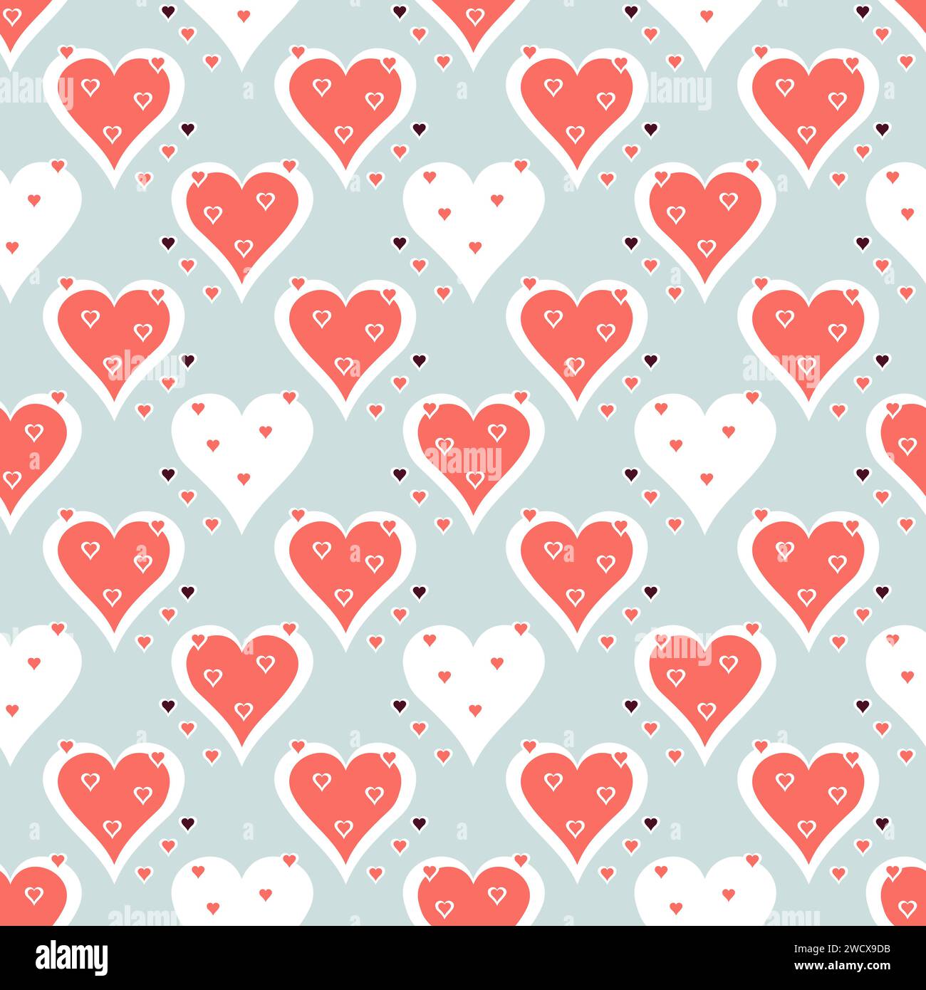background with pattern in romantic style Stock Vector Image & Art - Alamy