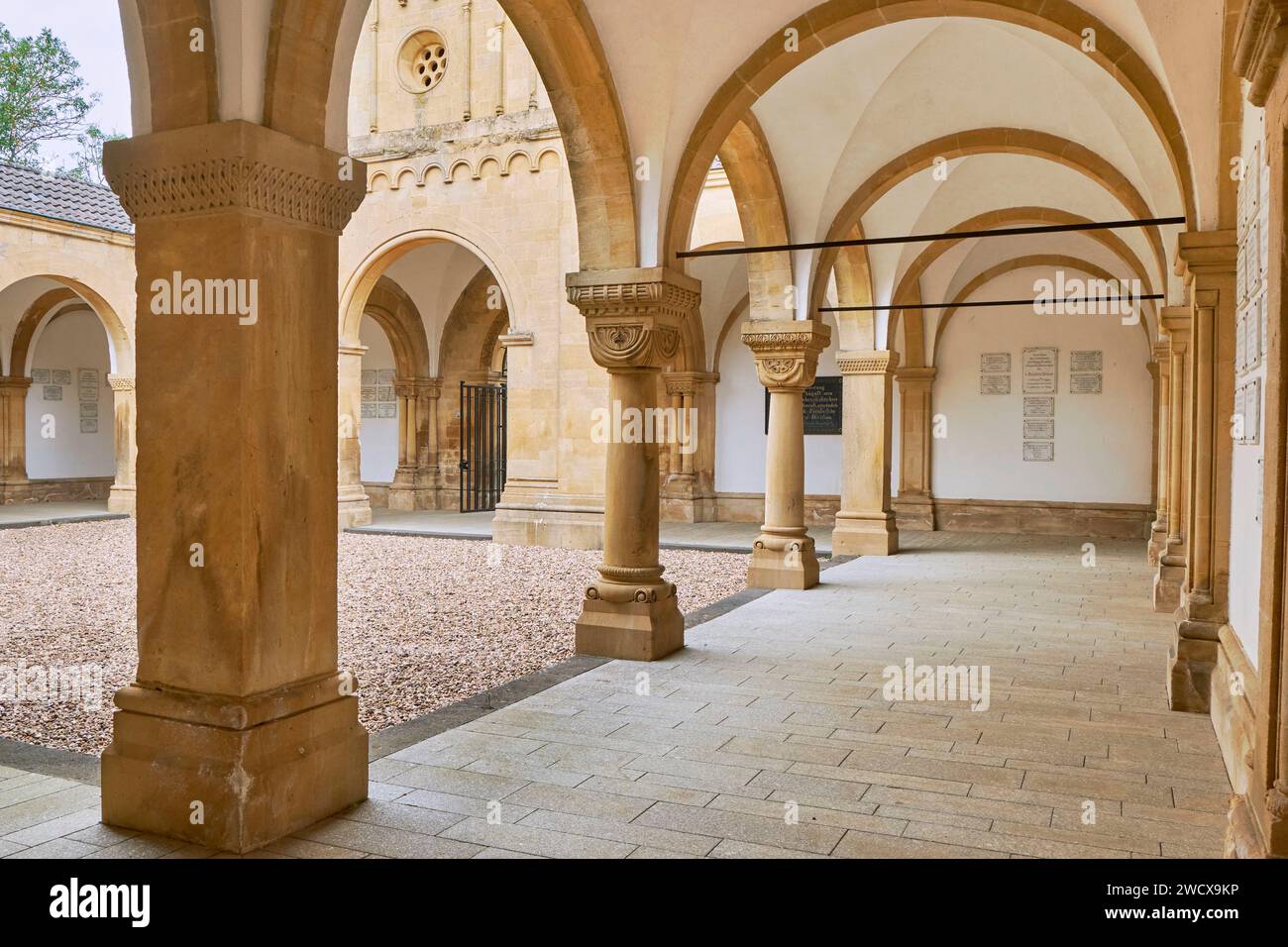 France, Moselle, Gravelotte, the Hall of Remembrance, a memorial ...