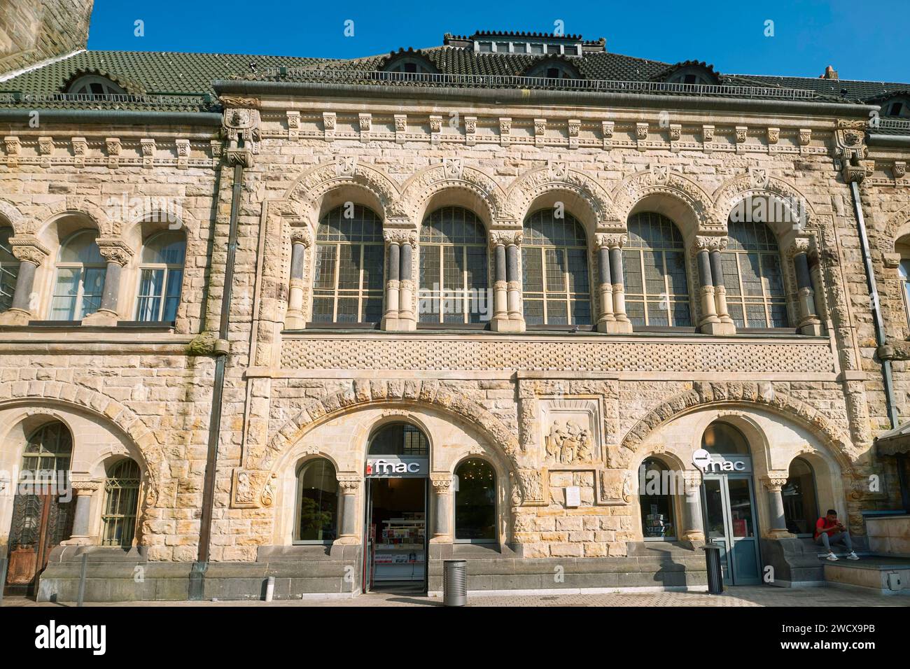 France, Moselle (57), Metz, la gare de Metz Ville, built from 1906 to ...