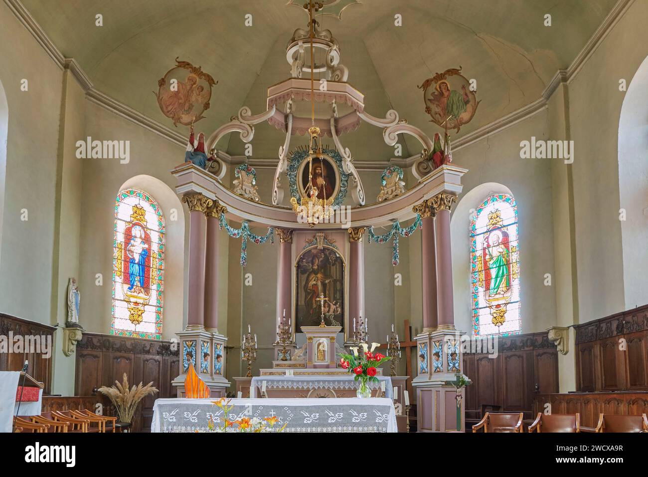 France, Moselle, Rodemack, labelled Les Plus Beaux Villages de France ...