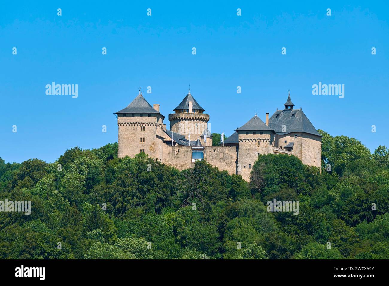 France, Moselle, Pays des Trois Frontières, Manderen, the Malbrouck ...