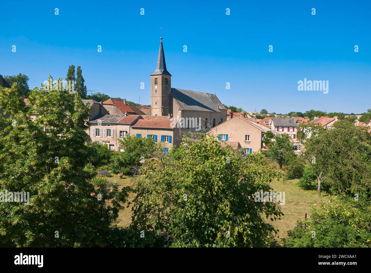 France, Moselle, Rodemack, labelled Les Plus Beaux Villages de France ...