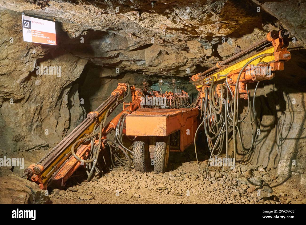 France, Moselle (57), Fensch Valley, Neufchef, Ecomuseum of iron mines ...
