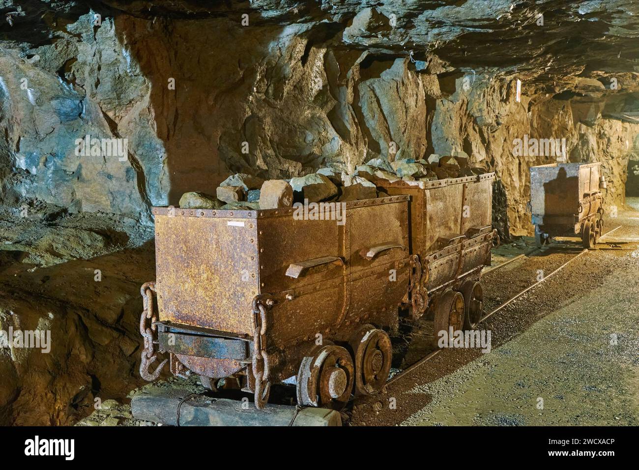 France, Moselle, Fensch Valley, Neufchef, Ecomuseum of iron mines of ...