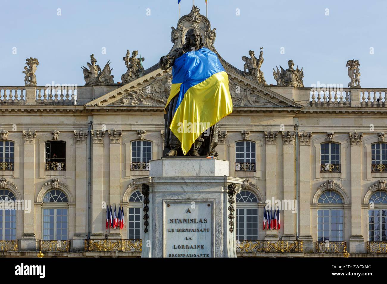 Statue of king stanislas leszczynski hi-res stock photography and ...