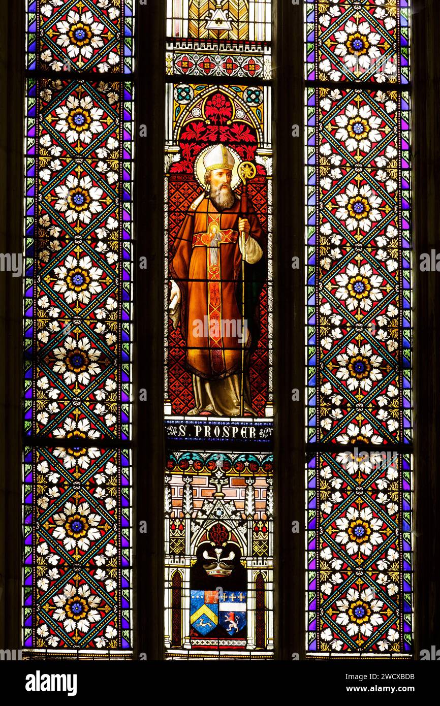 France, Meurthe et Moselle, Nancy, Saint Epvre basilica built in ...