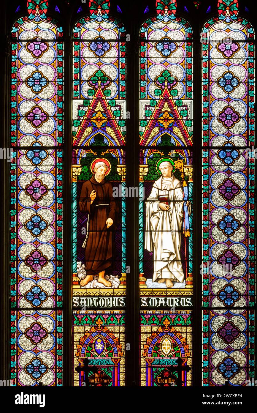 France, Meurthe et Moselle, Nancy, Saint Epvre basilica built in ...