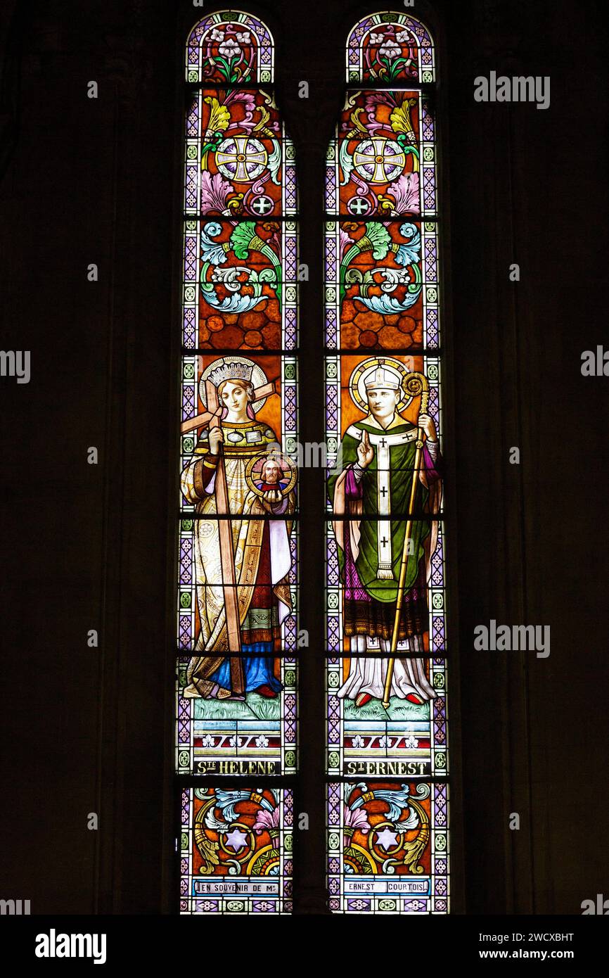 France, Meurthe et Moselle, Nancy, Saint Joseph church achieved in 1905 ...