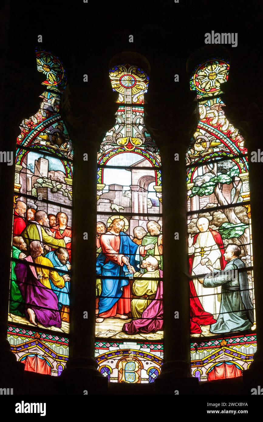 France, Meurthe et Moselle, Nancy, Sacre Coeur de Nancy (sacred Heart ...