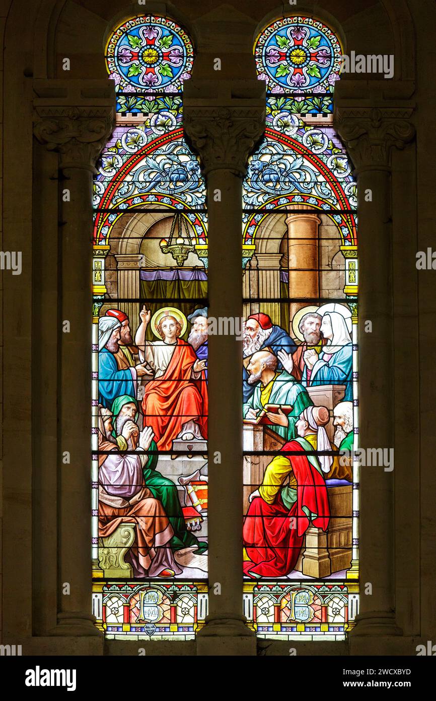 Jesus found in temple hi-res stock photography and images - Alamy