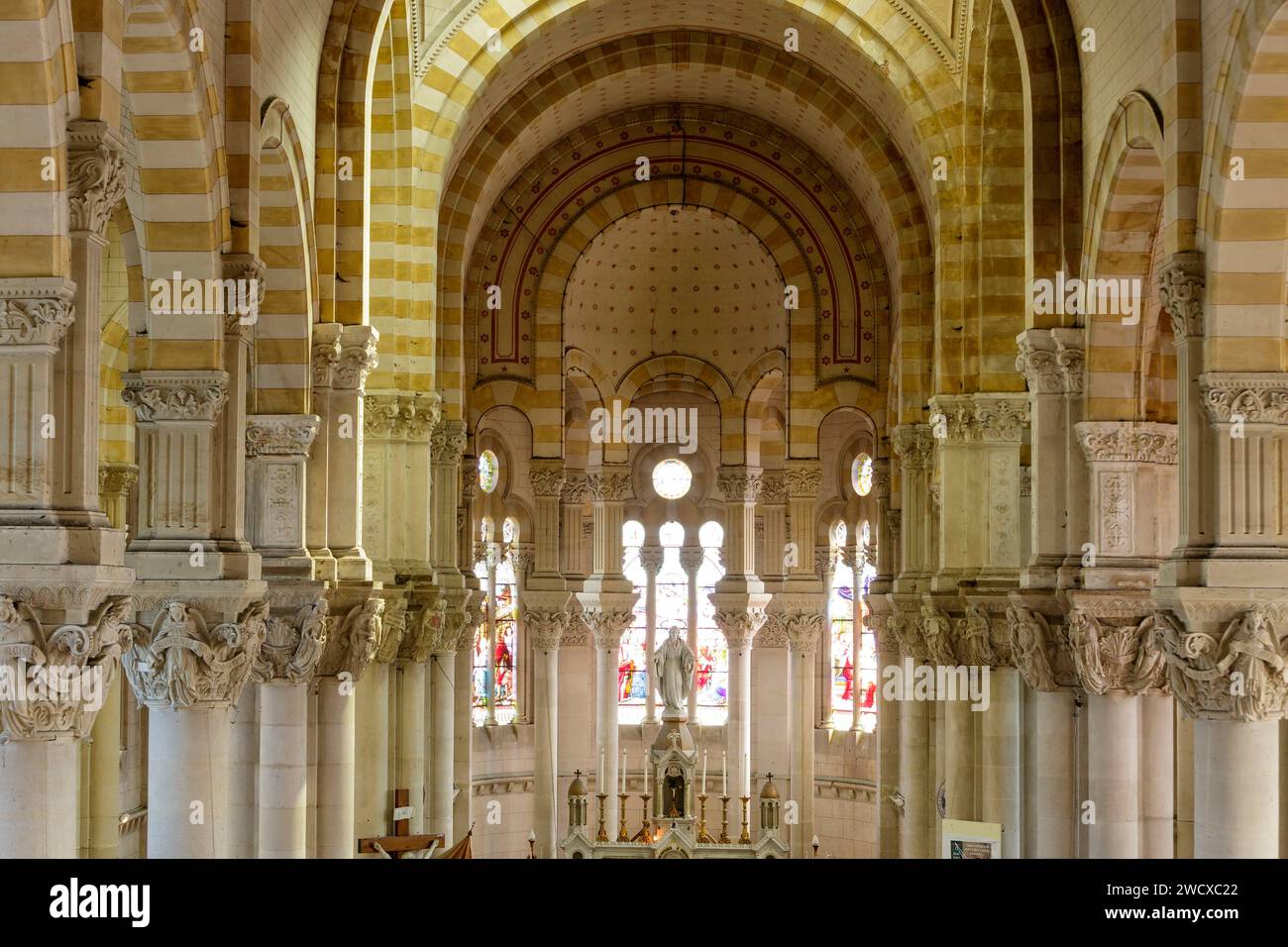 France, Meurthe et Moselle, Nancy, Sacre Coeur de Nancy (sacred Heart ...