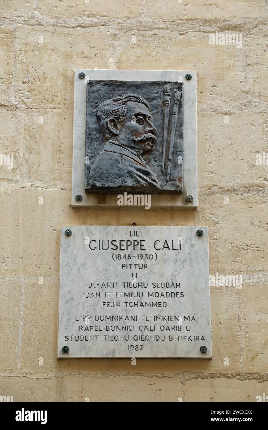 Giuseppe Cali Death Of Dragut 💥 Oil Painting By Maltese Artist