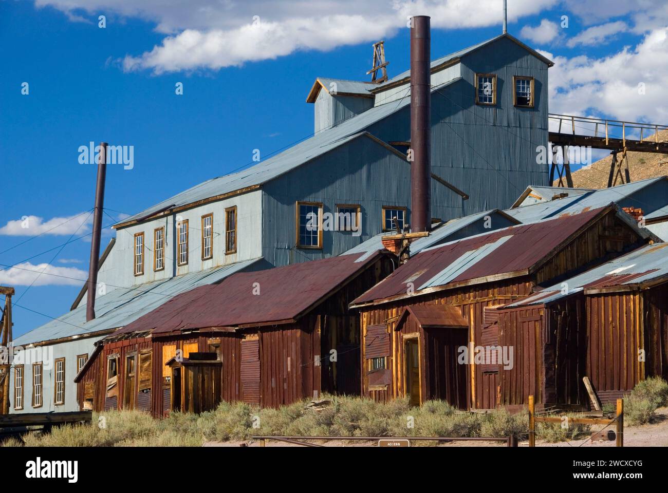 Standard Stamp Mill, Bodie State Historic Park, California Stock Photo ...