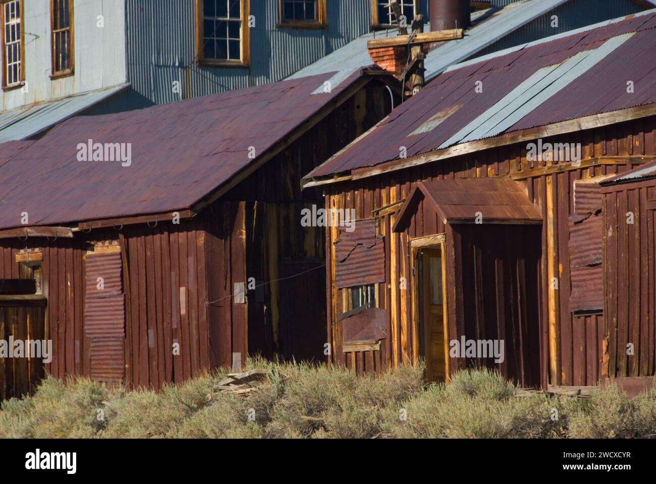 Standard Stamp Mill, Bodie State Historic Park, California Stock Photo ...