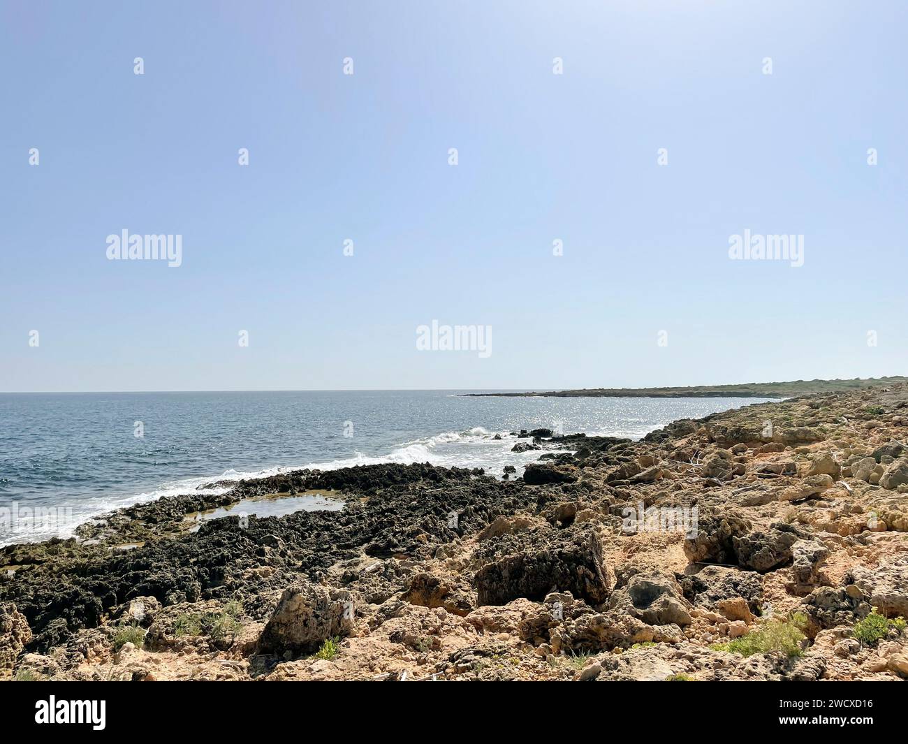 Calamosche beach hi-res stock photography and images - Alamy
