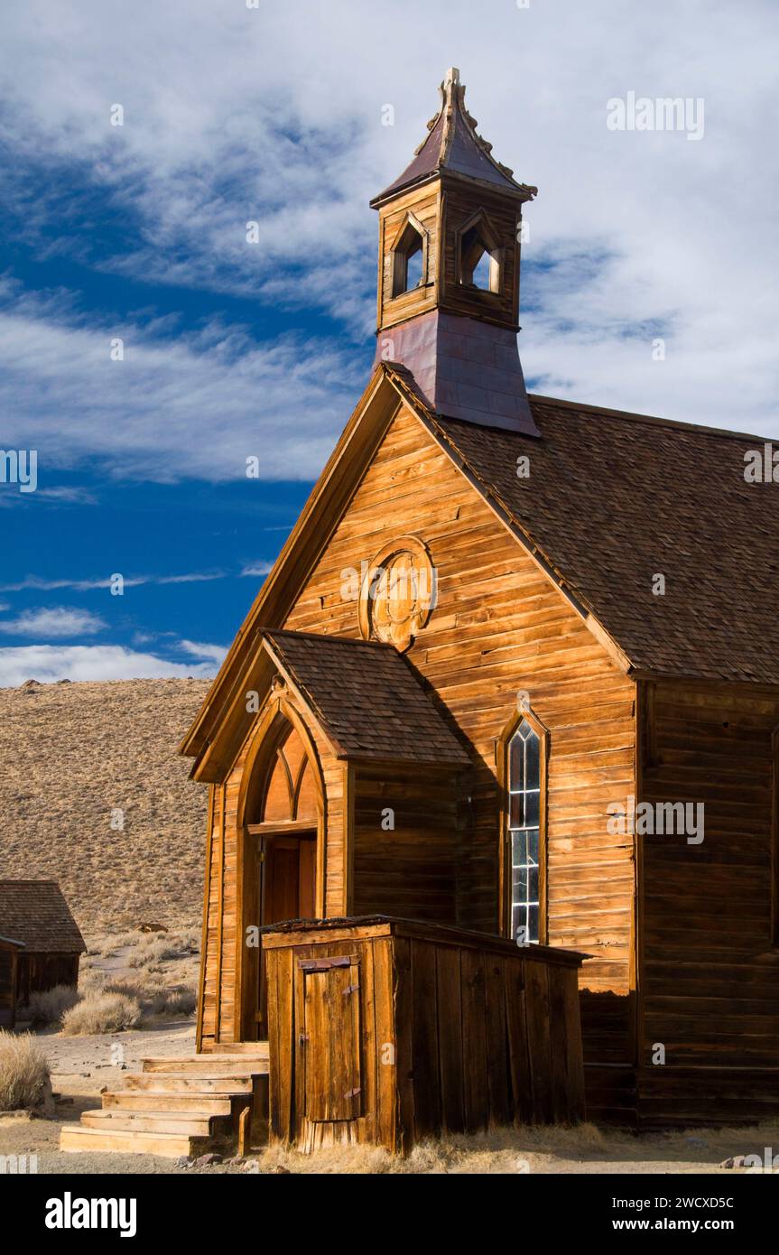 Methodist church ghost town bodie hi-res stock photography and images ...