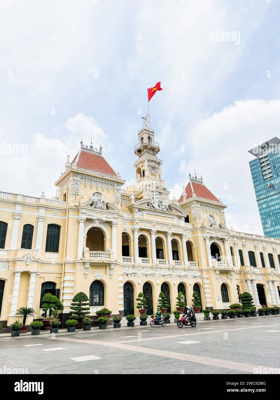 Vietnam, Saigon, Ho Chi Minh ville, The Peoples' Commitee building ...