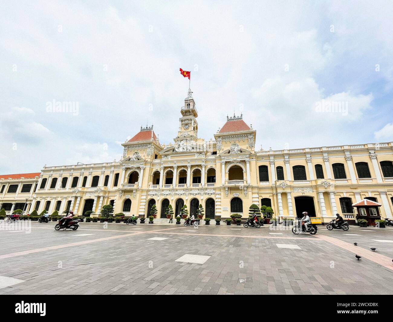 Vietnam, Saigon, Ho Chi Minh ville, The Peoples' Commitee building ...